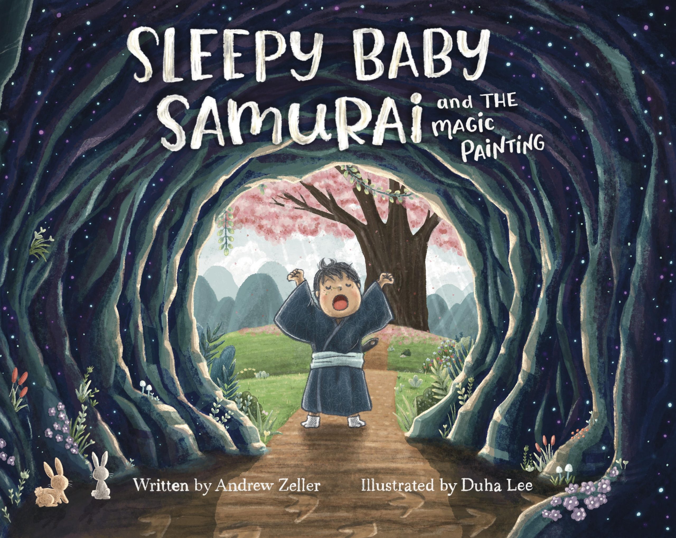Sleepy Baby Samurai and the Magic Painting by Andrew Zeller